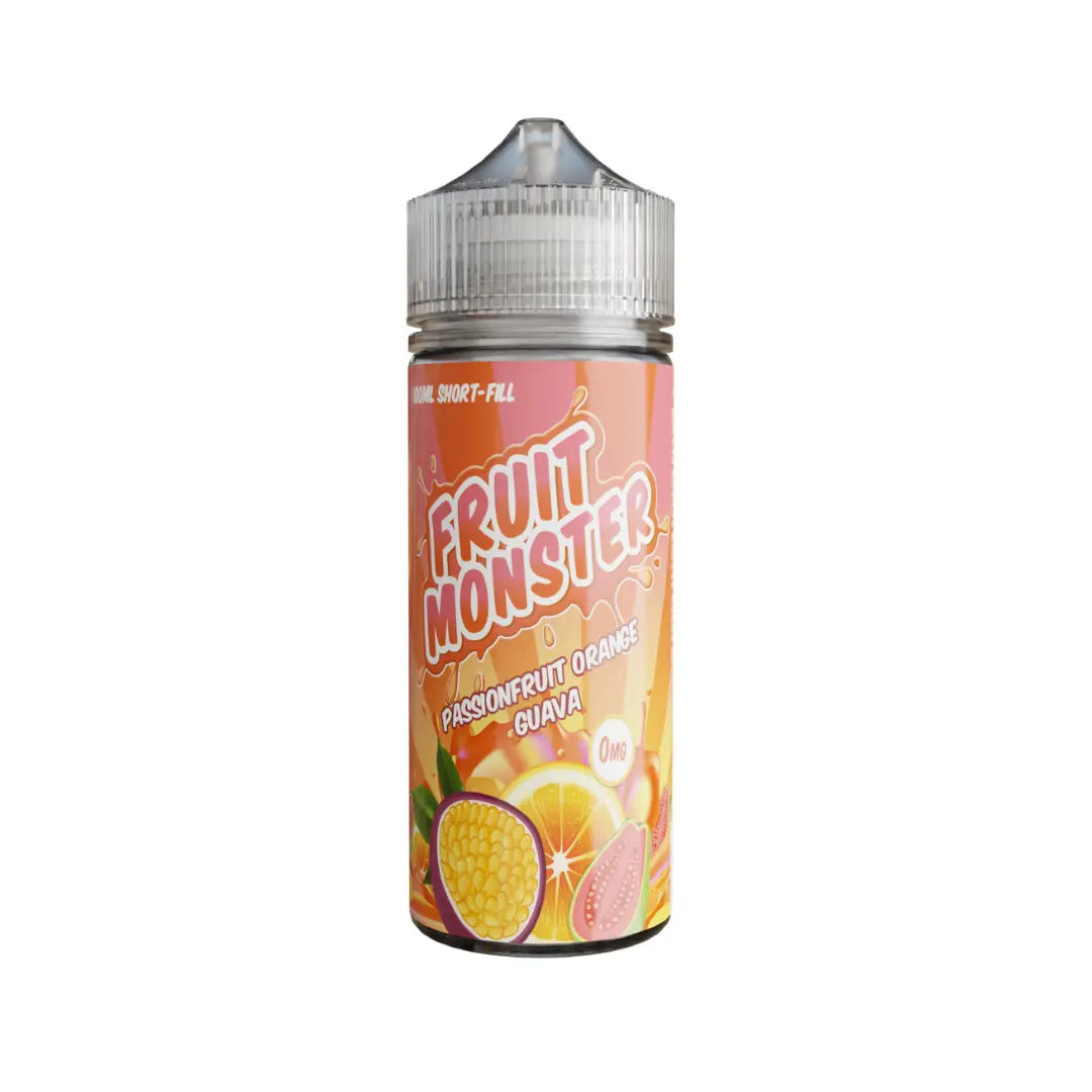 Fruit Monster Passionfruit Orange Guava 100ml Shortfill E-liquid