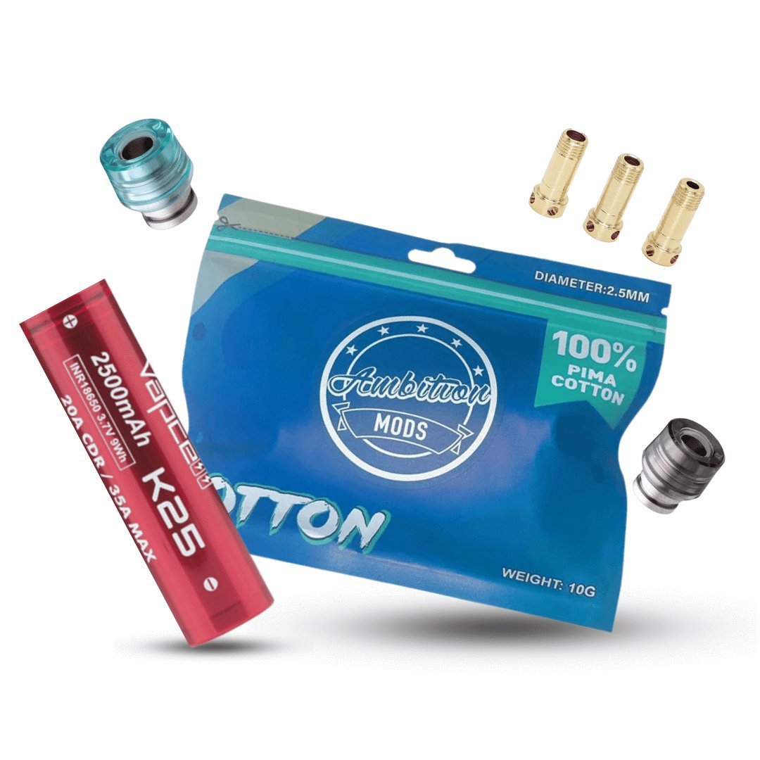 Vape Accessories | Batteries, Cotton, Coils & Spares | Ecigone – Page 9