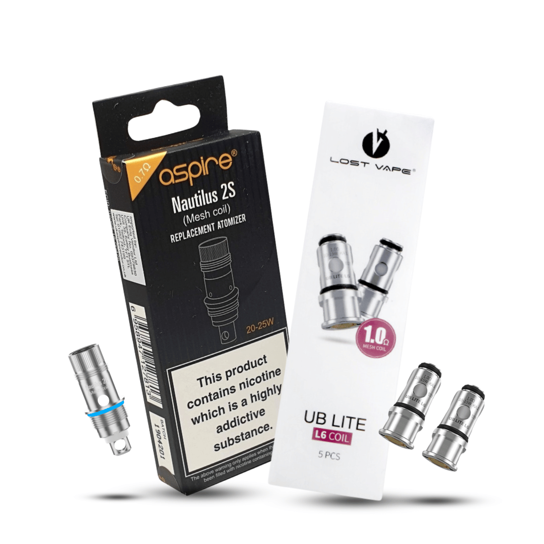 Shop MTL Replacement Coils for Vaping - Free Shipping Over £30