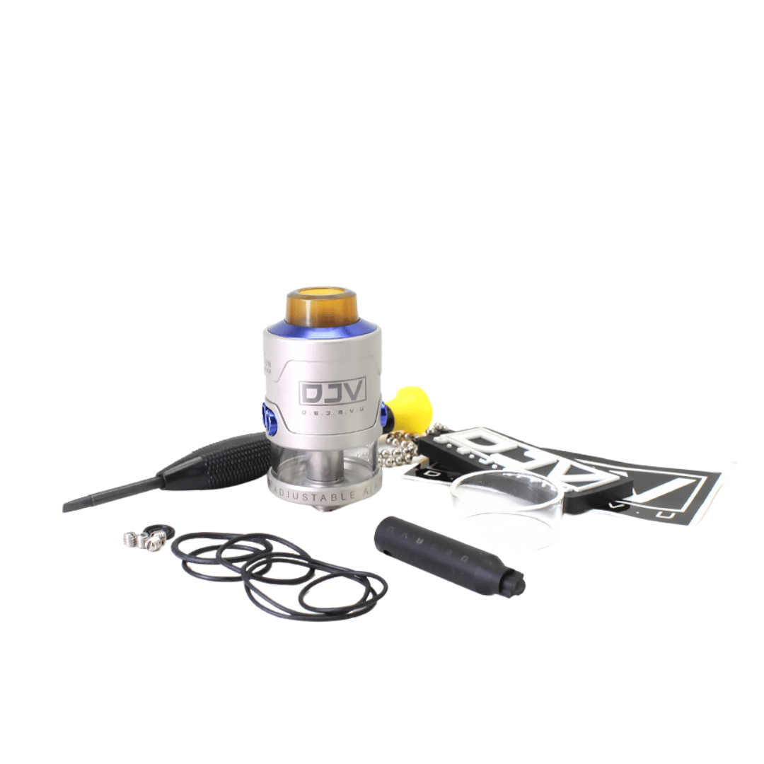 DJV RDTA V2 – Dual Coil Rebuildable Tank | Leak-Proof Design