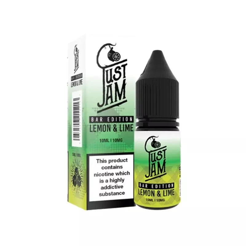 Just Jam Bar Edition Nic Salt Lemon & Lime | 10ml | £1.99