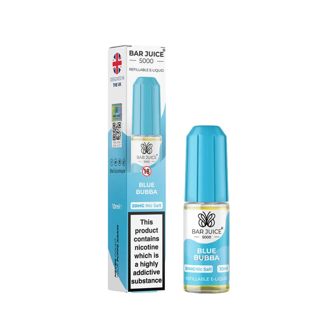 Bar Juice Blue Bubba Nic Salt | Blue Bubblegum | 10ml