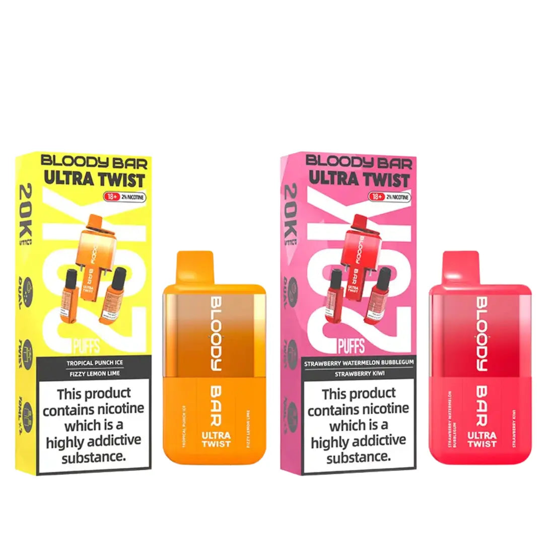 Bloody Bar Ultra Twist 20K | 20,000 Puffs | Bloody Mary Vape