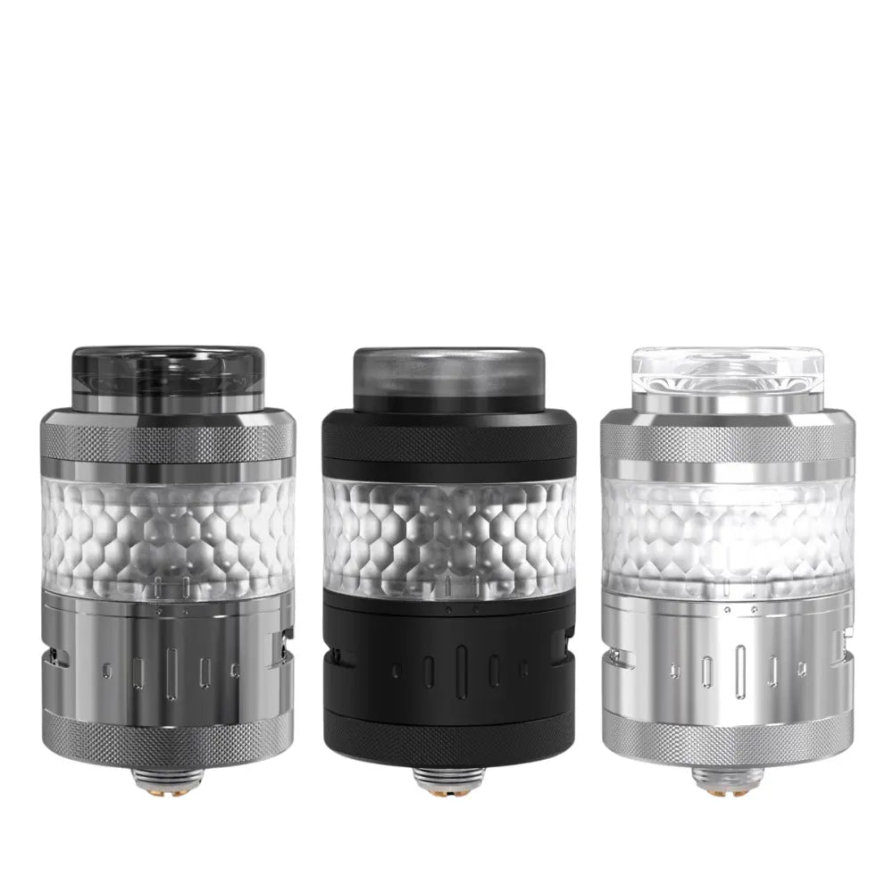 Nitrous 24 RTA By Damnvape | Dual or Single Coil Postless Deck
