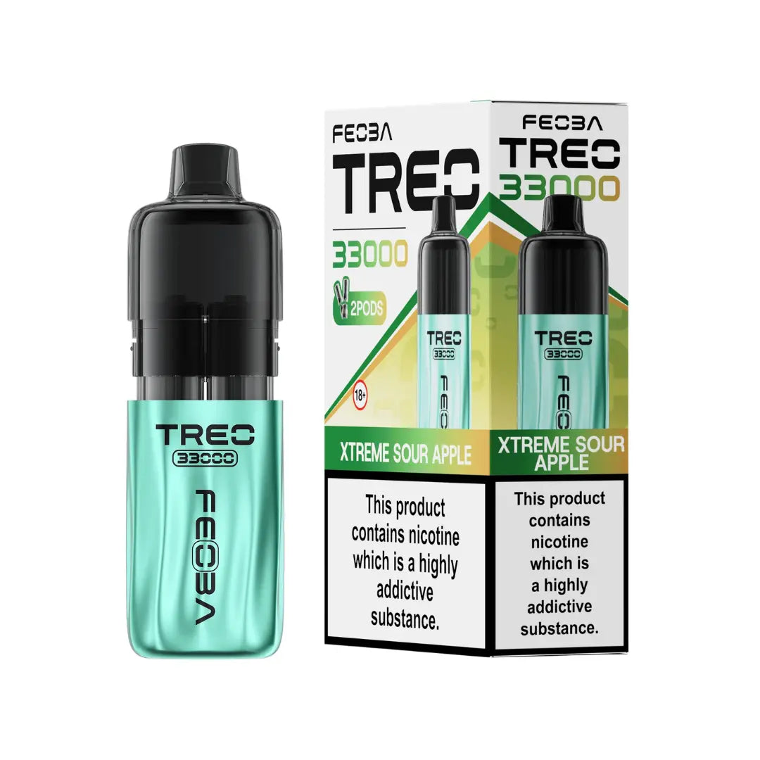 Feoba Treo 33K | 33000 Puffs | Triple Flavour Prefilled Vape
