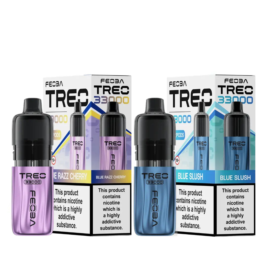 Feoba Treo 33K | 33000 Puffs | Triple Flavour Prefilled Vape