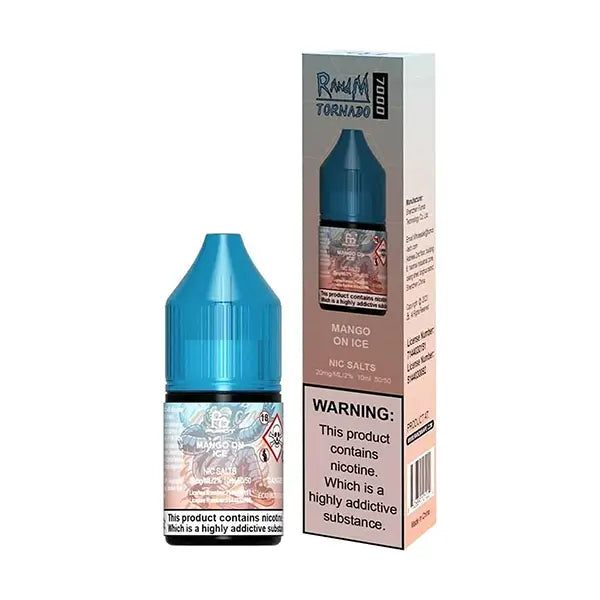 RandM Tornado 9000 Mango On Ice 10ml - UK