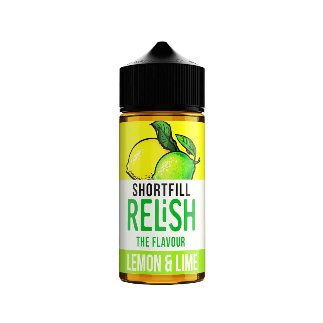 Relish Lemon & Lime 100ml Shortfill - UK