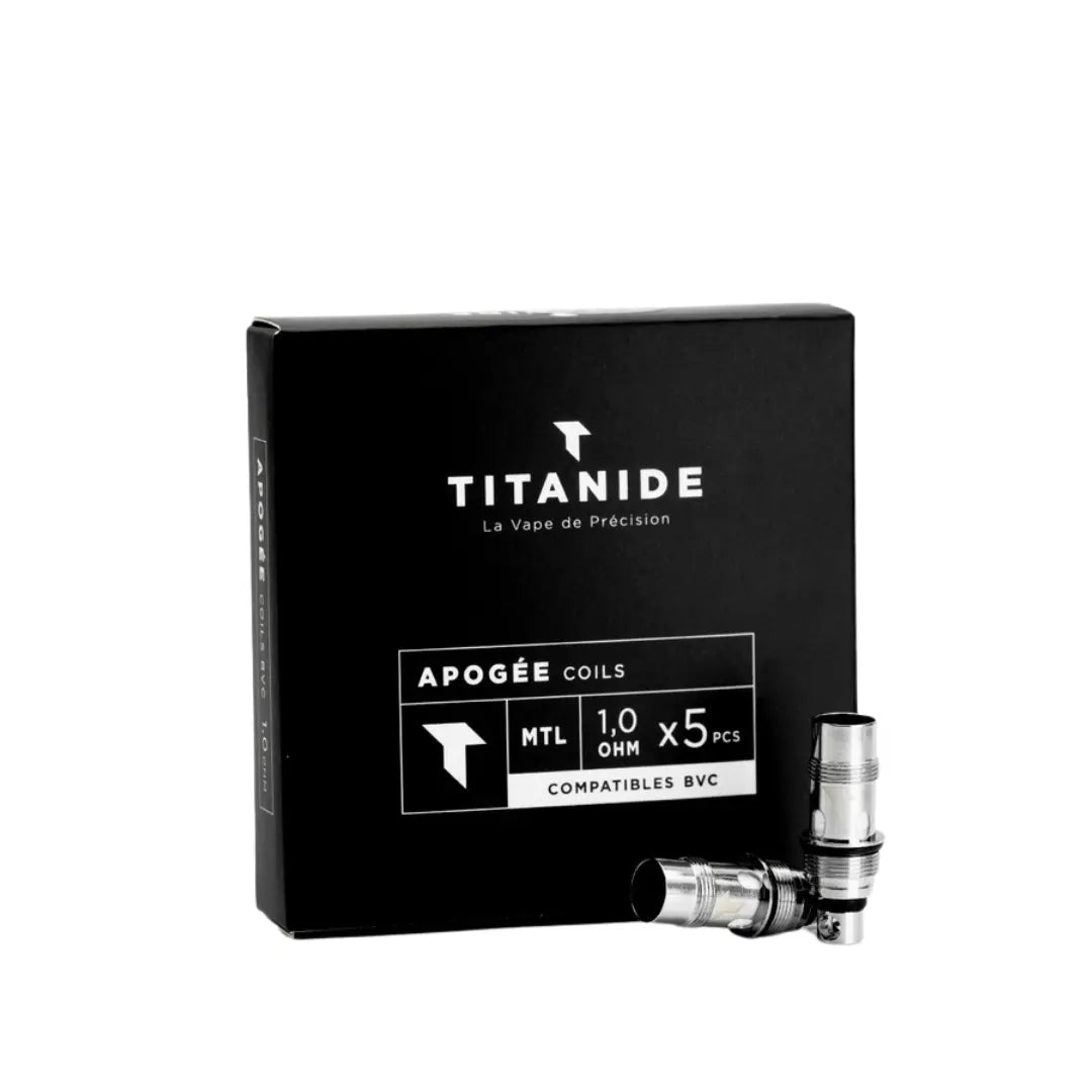 Titanide Apogée Replacement Coils - 0.6Ω & 1.0Ω Options