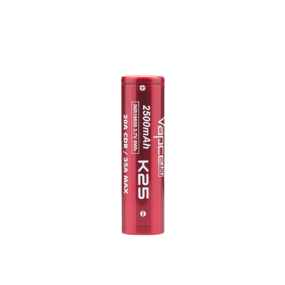 Vapcell K25 18650 Battery 2500mAh - High Performance Power