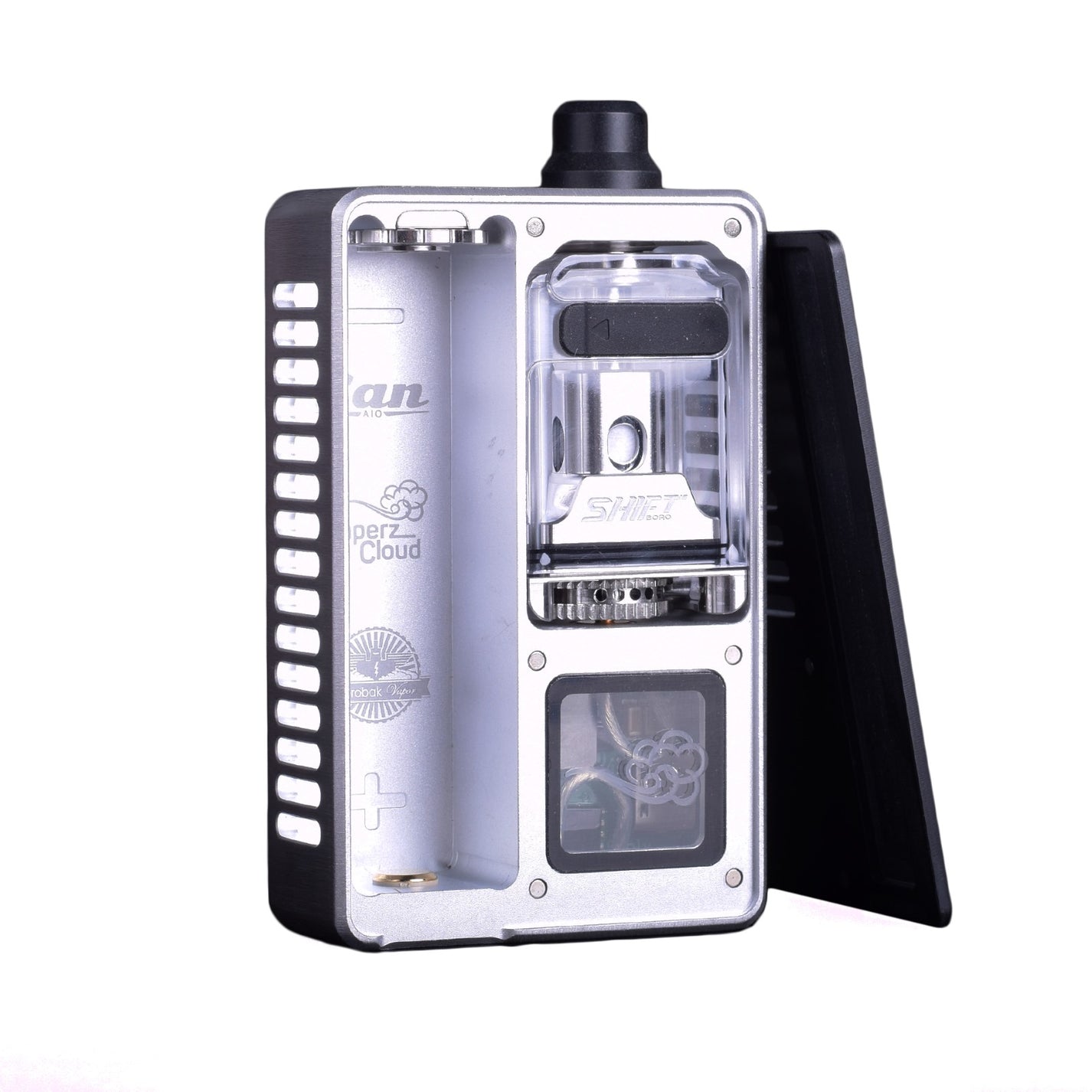 Vaperz Cloud X Gerobak SAN AIO DNA80C BORO Kit - Advanced Evolv Chipset