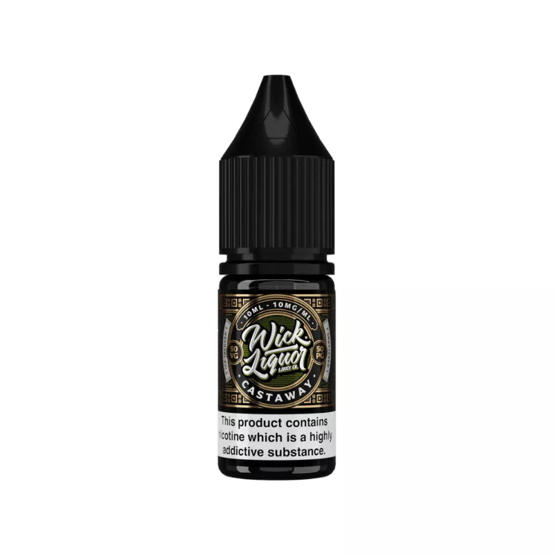 Wick Liquor Castaway Shattered 10ml Nic Salt | £1.99